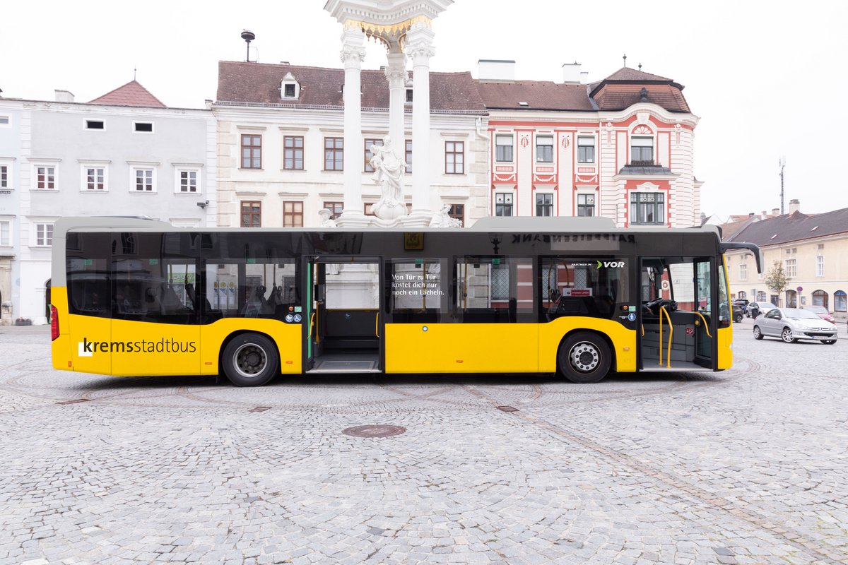 Von Tür zu Tür: Der neue Stadtbus rollt an